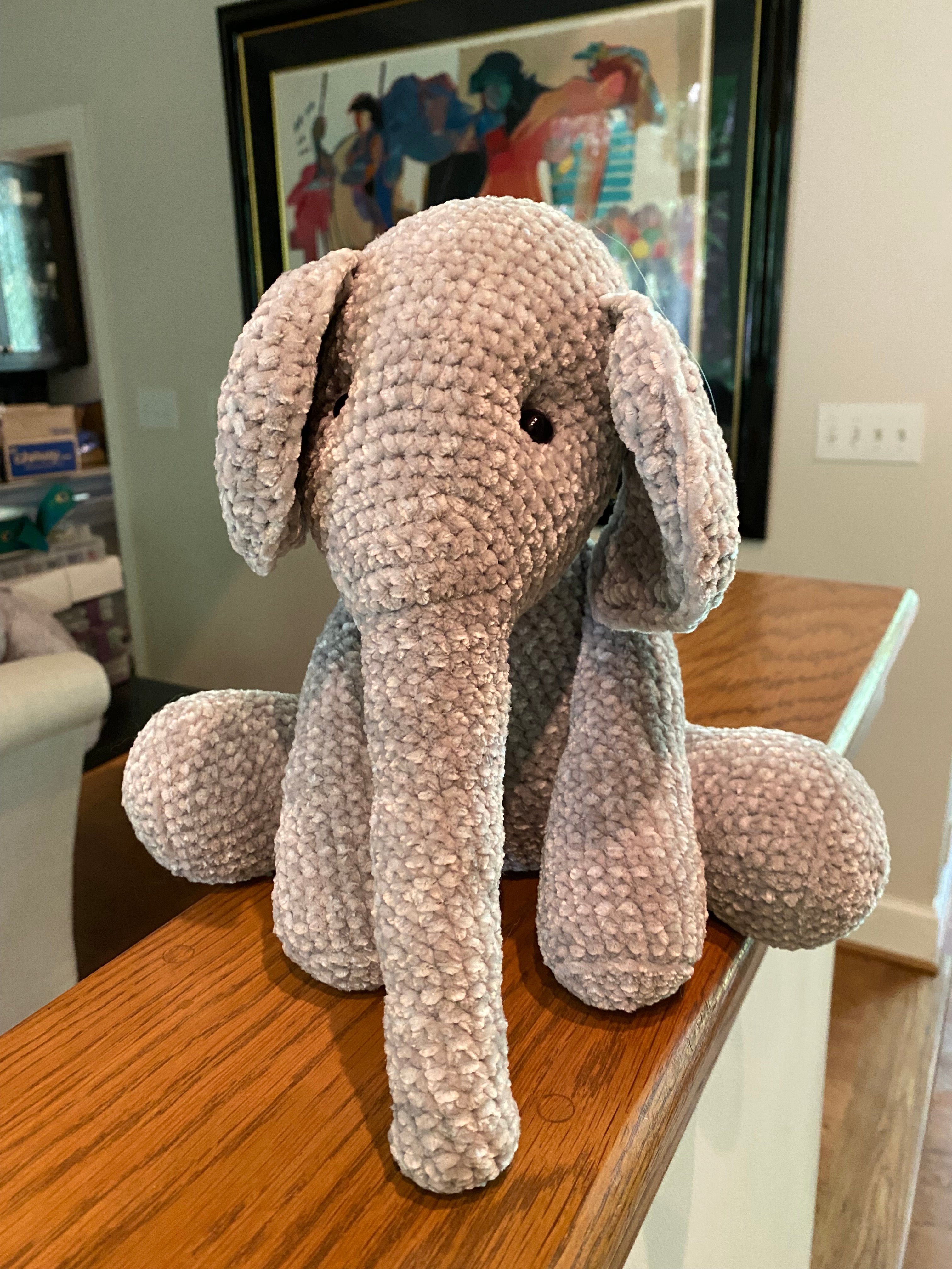 Stuffed Animal - Ella the Elephant (shipping included) – Palayful Lyon ...